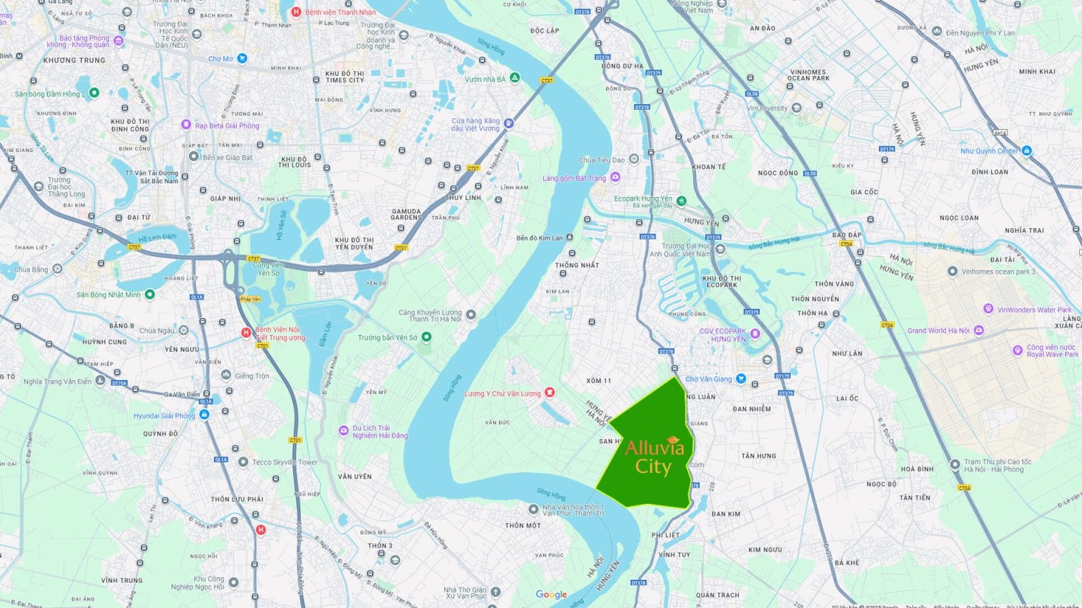 Khu đô thị sinh thái Alluvia City - Dự án xanh bên dòng sông Hồng